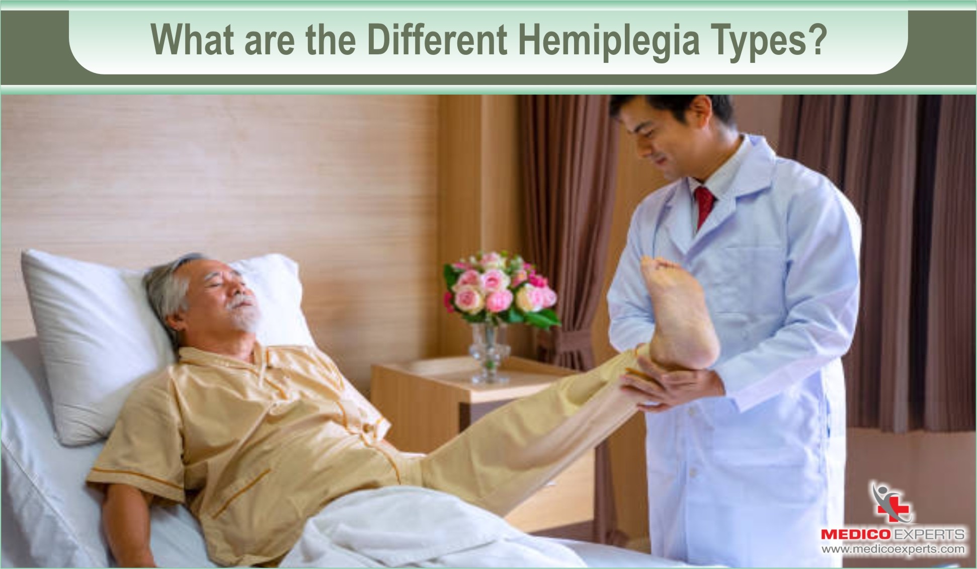 What are different hemiplegia types and its treatment?