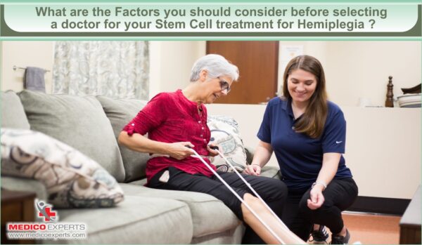 What are different hemiplegia types and its treatment?