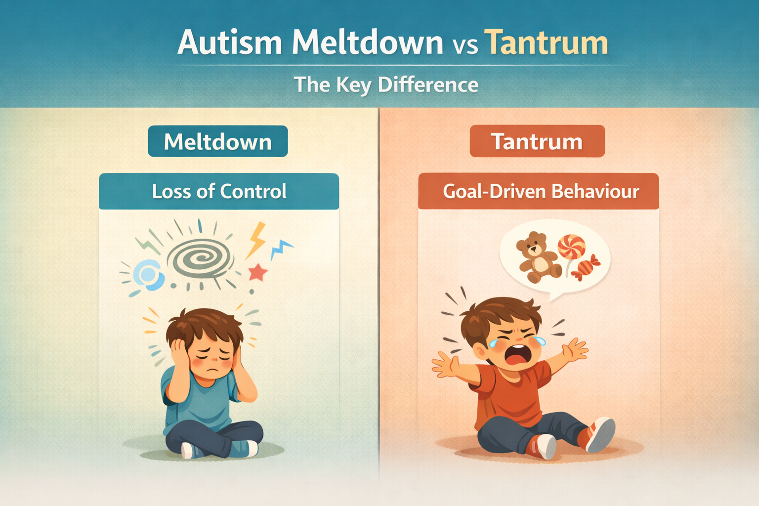 Autism Meltdown vs Tantrum: Key Differences Explained